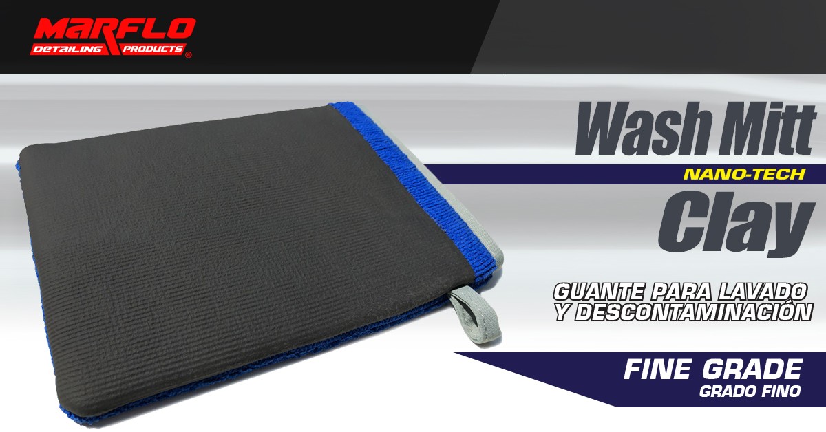 Wash Mitt Clay Nano Tec PT2907 - Marflo detailing products