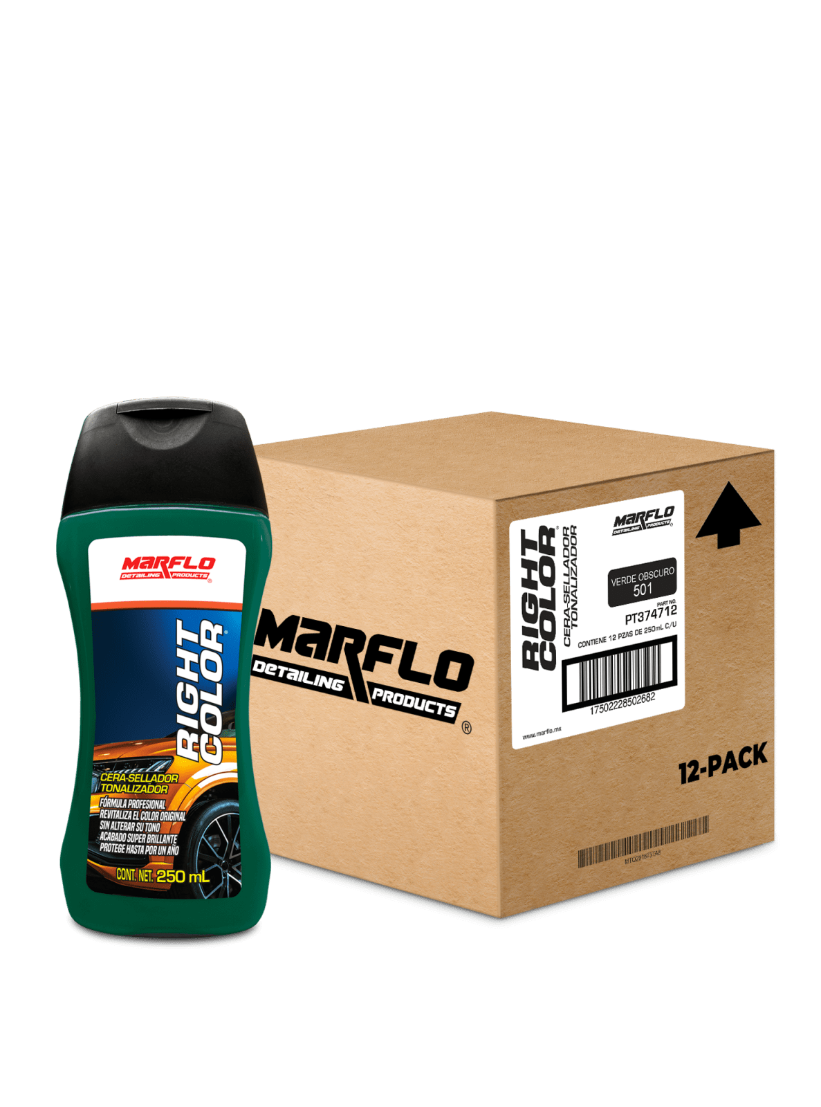 Right Color cera verde obscuro 501 250ml PT3747 Marflo